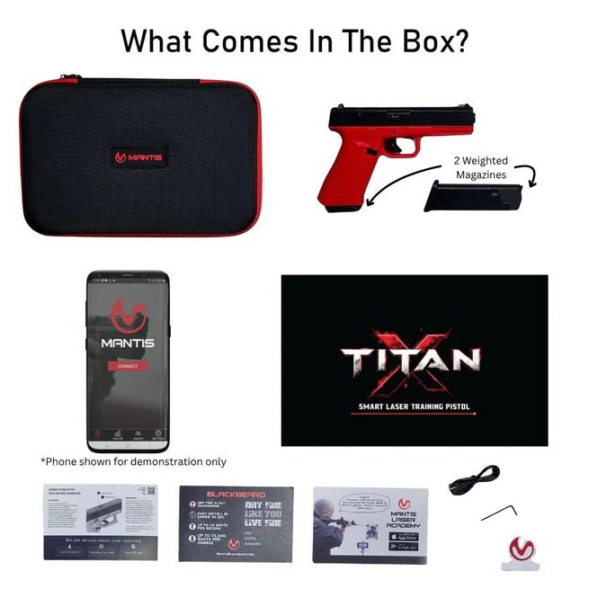 MANTIS TitanX Smart Laser Trainingspistole | PREORDER – MantisX.de